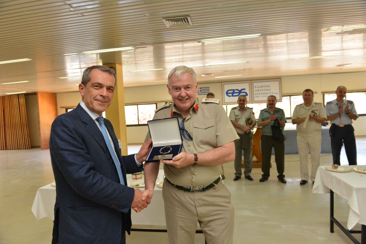 Foreign Defence Attachés visit HELLENIC DEFENCE SYSTEMS - eas