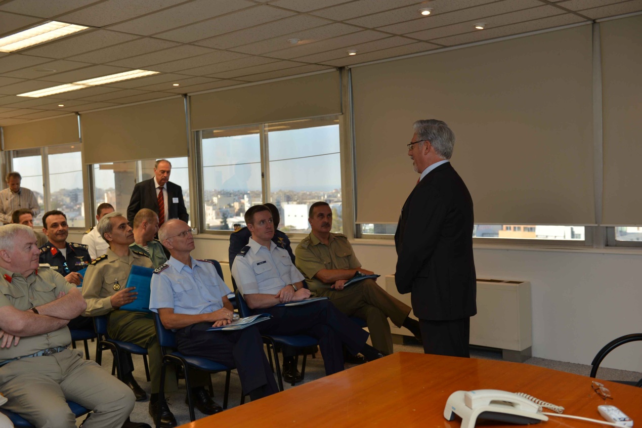 Foreign Defence Attachés visit HELLENIC DEFENCE SYSTEMS - eas